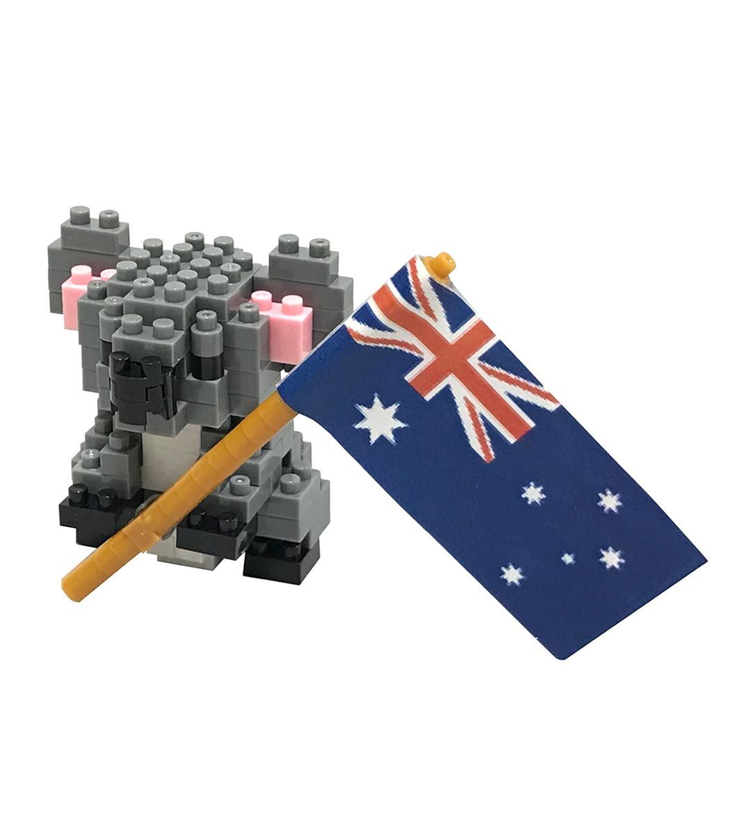 Nanoblock - Koala et son drapeau - NBC 296