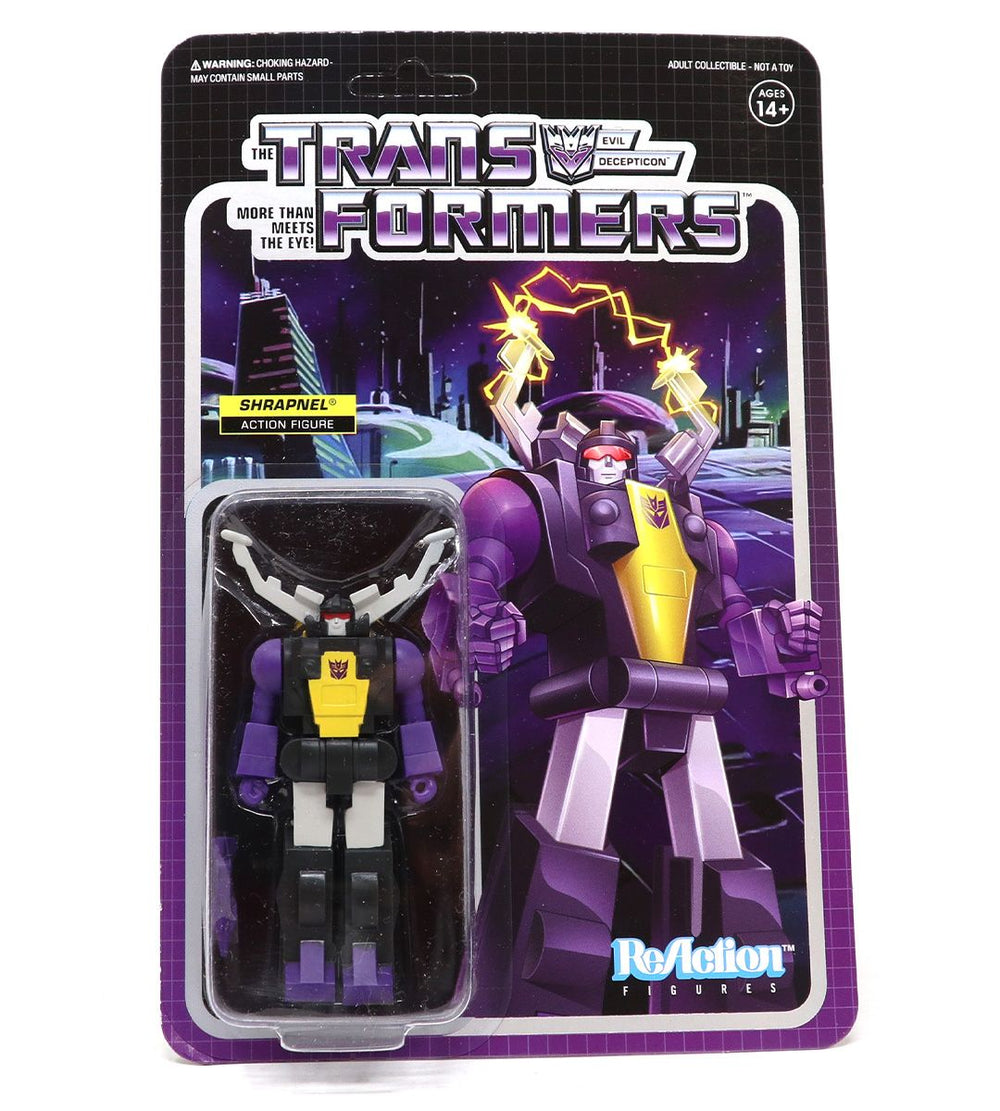Shrapnel - Transformers wave 2 - ReAction figure
