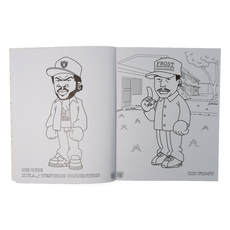 Hip Hop Coloring Book : West Coast Edition – Artoyz
