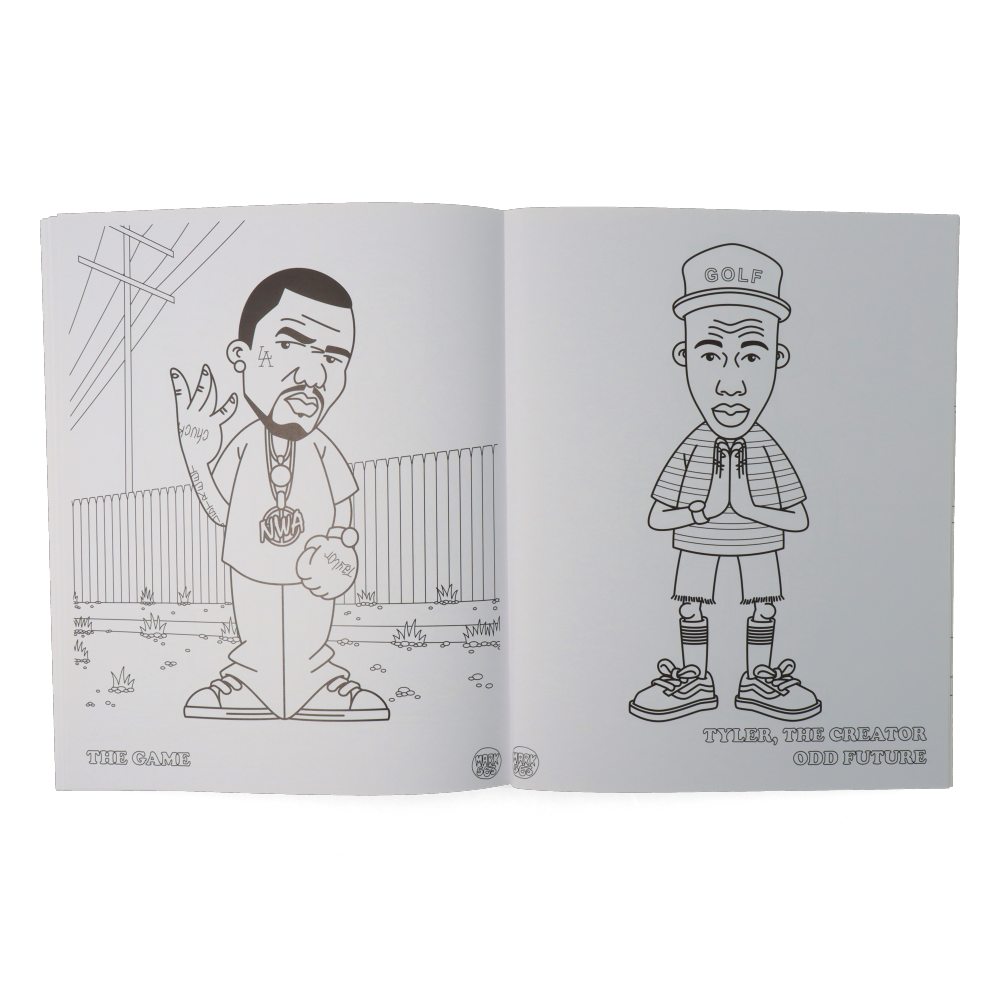 Hip Hop Coloring Book: West Coast Edition – Artoyz