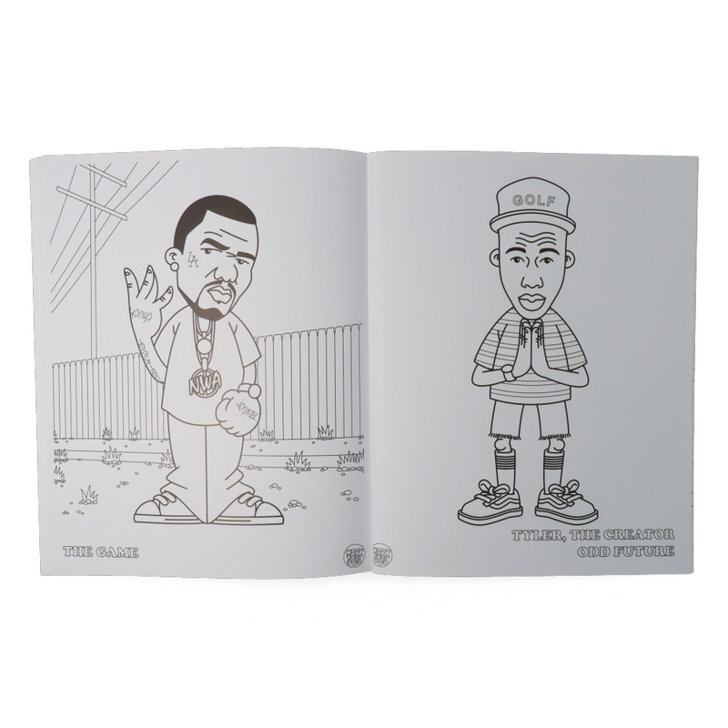 Hip Hop Coloring Book : West Coast Edition – Artoyz