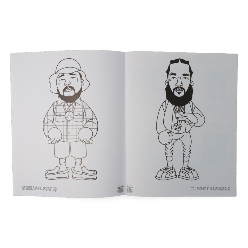 Hip Hop Coloring Book : West Coast Edition – Artoyz