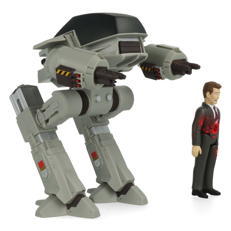 Super7 - Robocop ReAction Figure (ED-209 And Mr. Kinney)