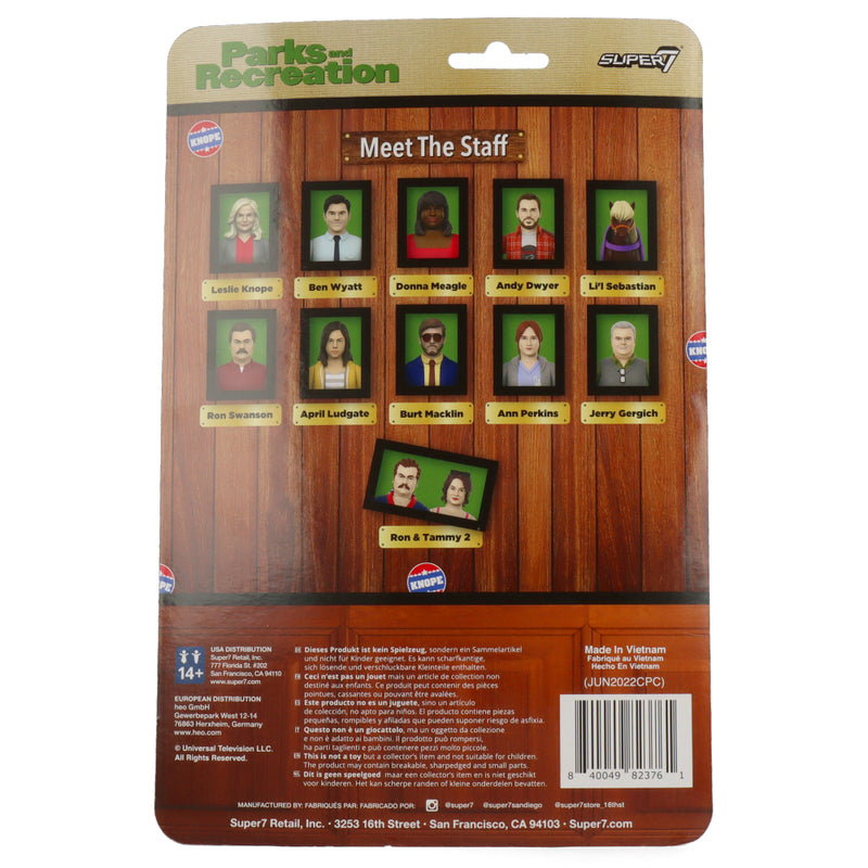 Parks and Recreation - Andy Dwyer - ReAction figure – Artoyz