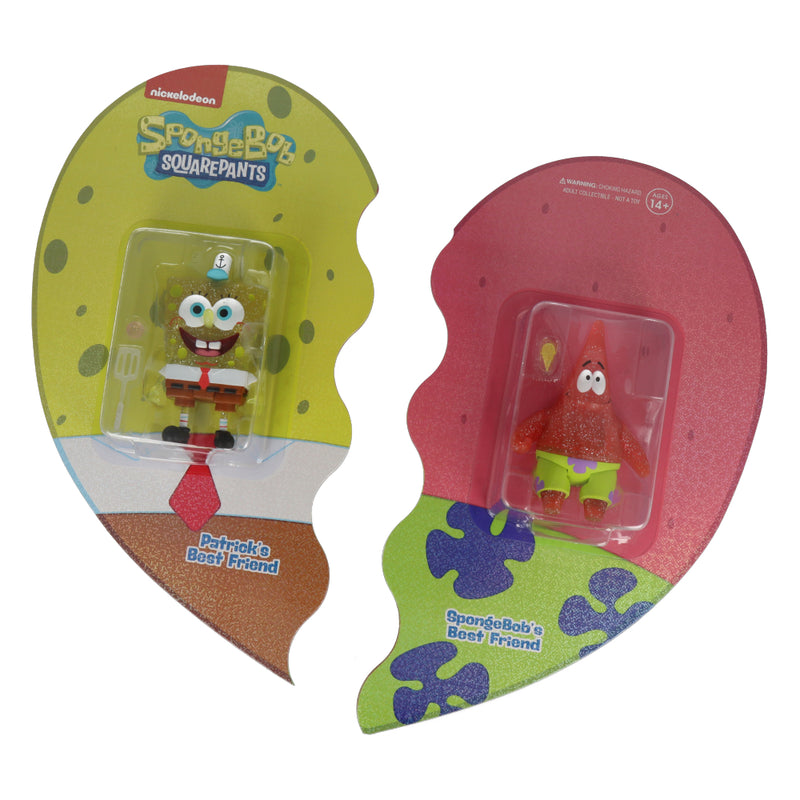 SpongeBob SquarePants SpongeBob And Patrick BFF 2-Pack (Glitter) - ReA